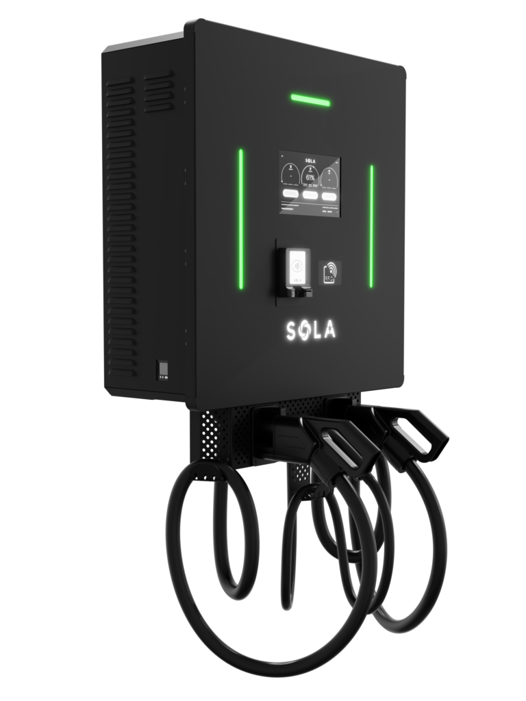 SOLA WallBox DC 60 kW greito įkrovimo stotelė | EV Charge